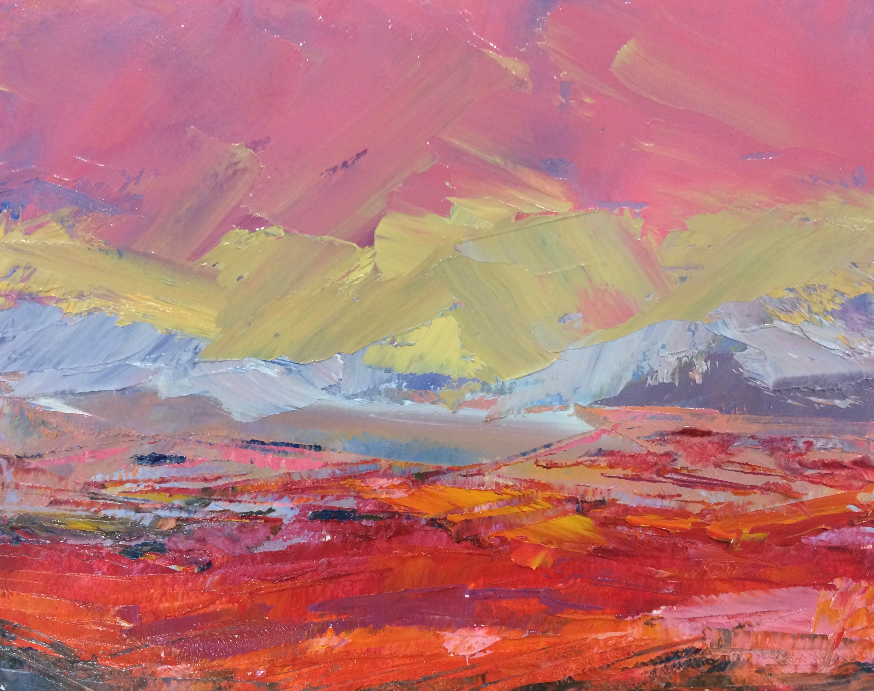 Art & Collectibles Prints Giclee Mountain Landscape Forest's Edge James ...