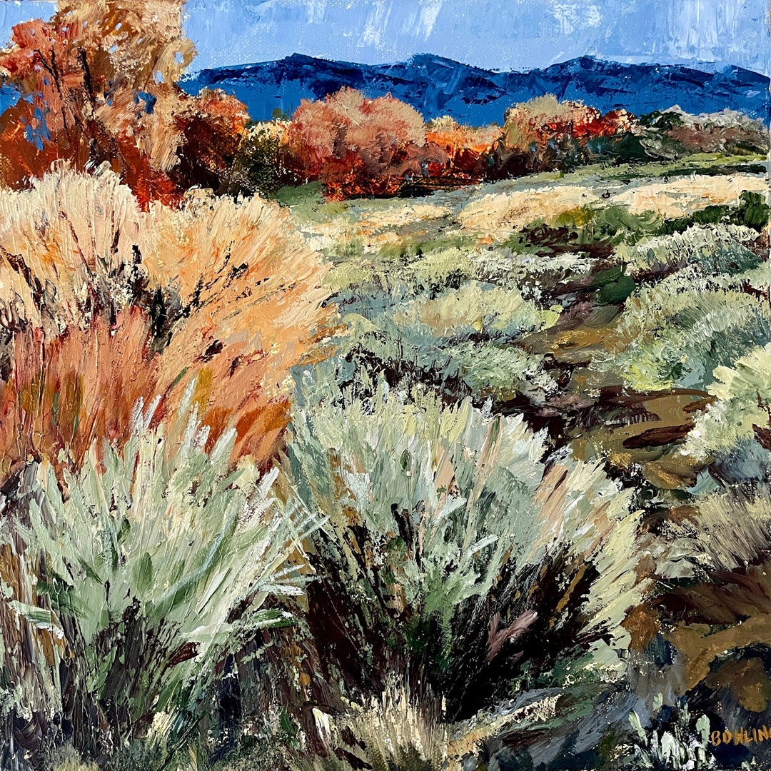 Western Landscape, Autumn Trail, Giclee Fine Art Print, James Bohling ...