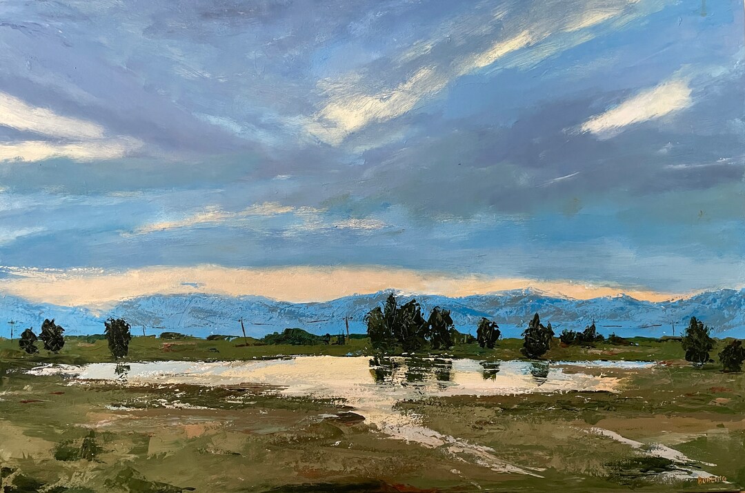 Reflections, Original Landscape, Sunset Landscape,james Bohling Fine ...