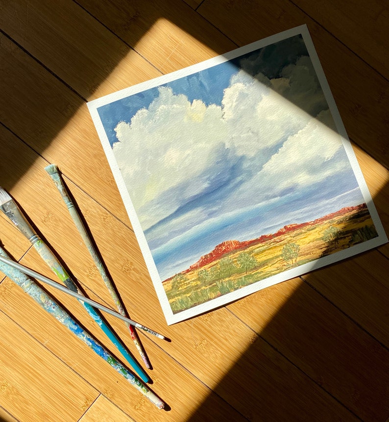 Southwest Landscape, Giclee Fine Art Print, James Bohling Painting ...