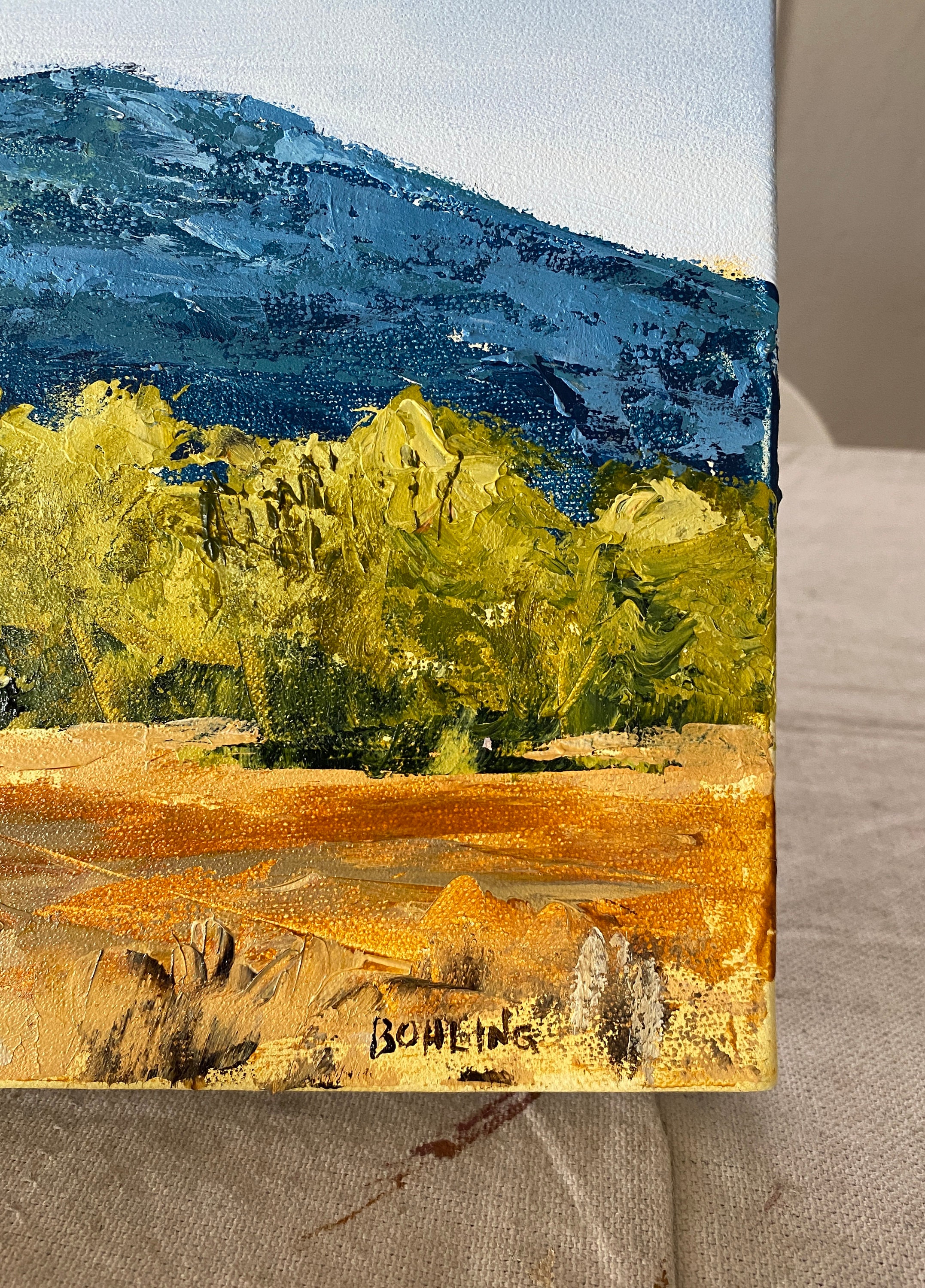 The Prairie Sings to Me, Original Mountain Landscape, James Bohling ...