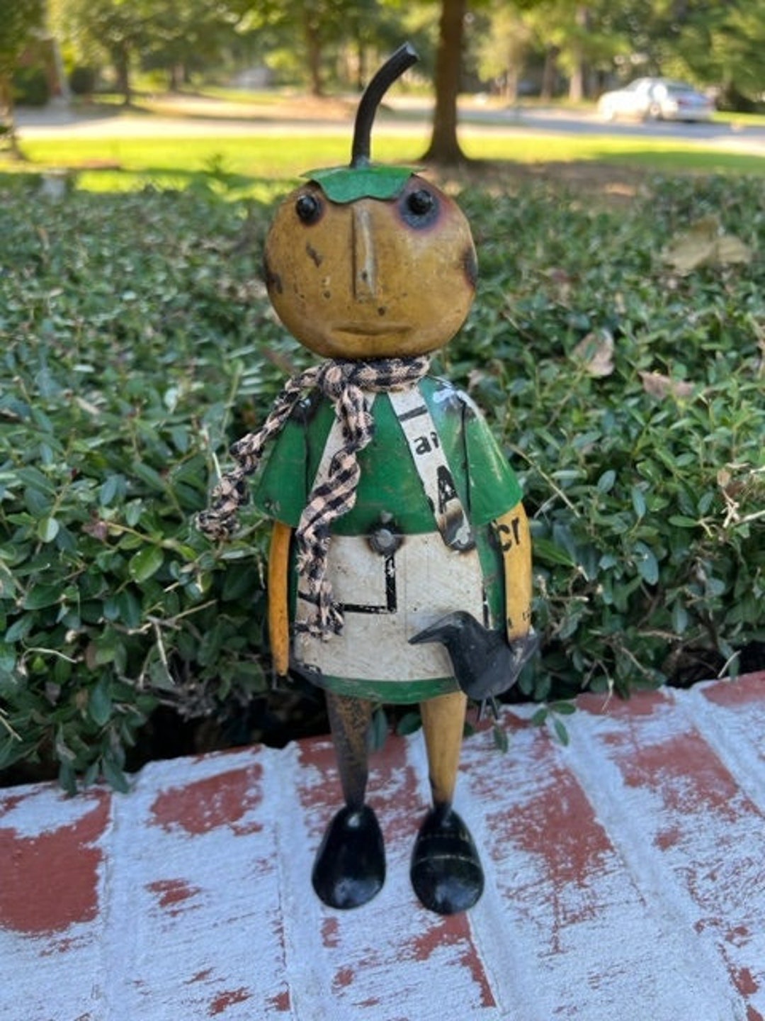 Tin Pumpkin Girlie #1 - Etsy