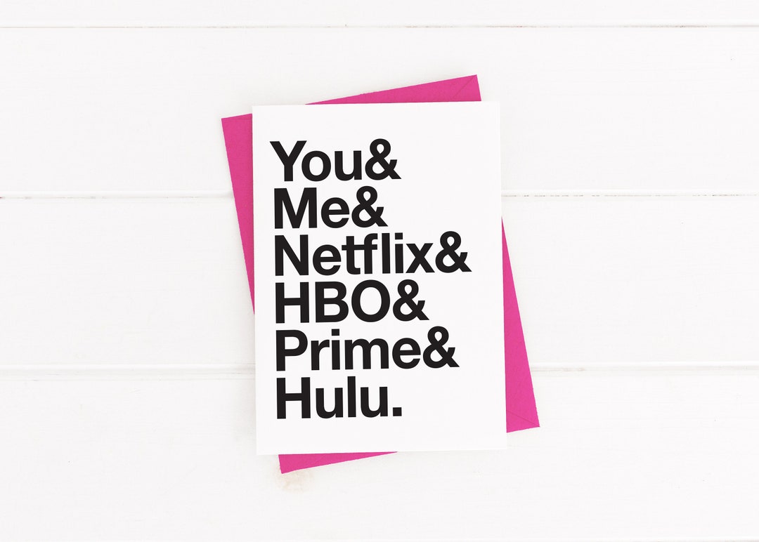 You&me Greeting Card W/ Envelope, A2 - Etsy