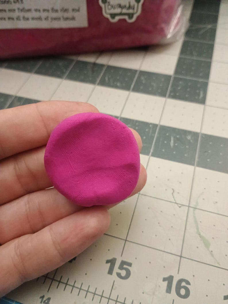 FIRM 100grams BURGUNDY Air Dry Foam Clay - Etsy