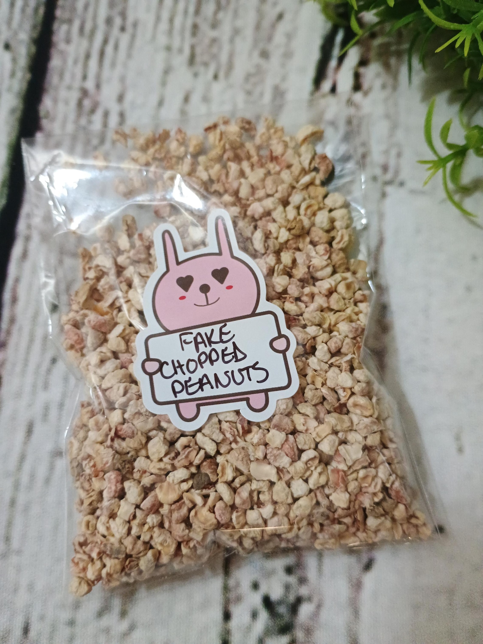 50grams Fake Chopped Peanuts Fake Bake Topping Craft Supplies Faux Food ...