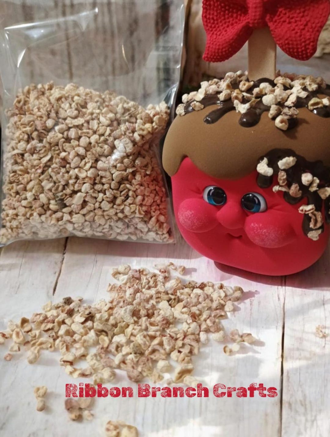 50grams Fake Chopped Peanuts Fake Bake Topping Craft Supplies Faux Food ...