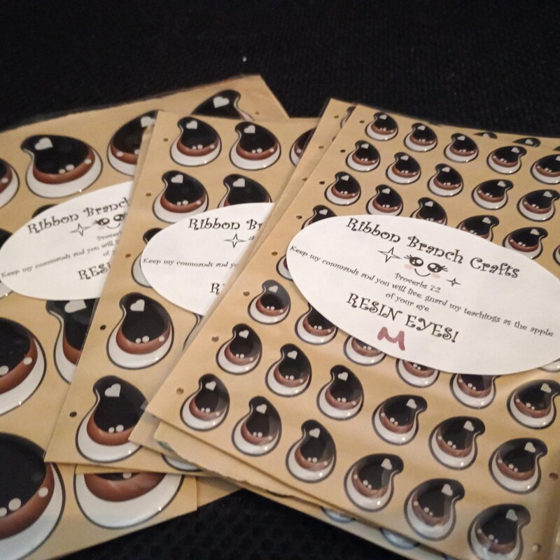 Gingerbread Eyes - Etsy