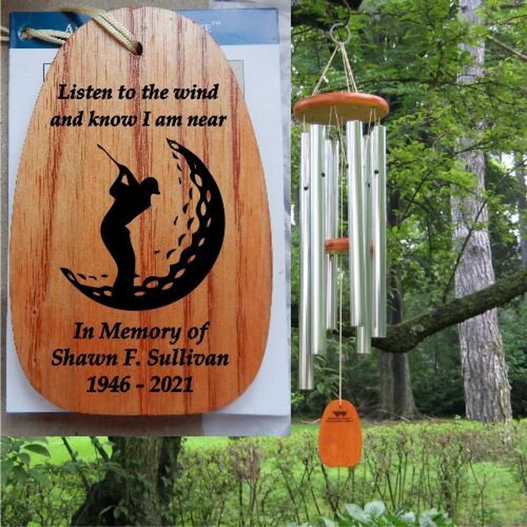Golfer Sympathy Gift, Memorial Golf Gift, Golfing Memorial ...