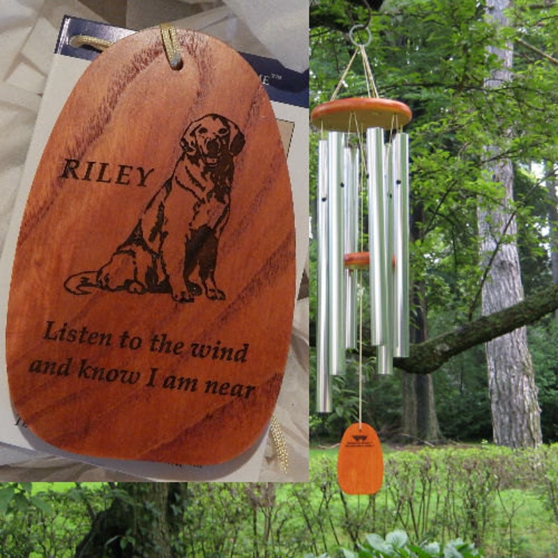 Golden Retriever Wind Chime - Etsy