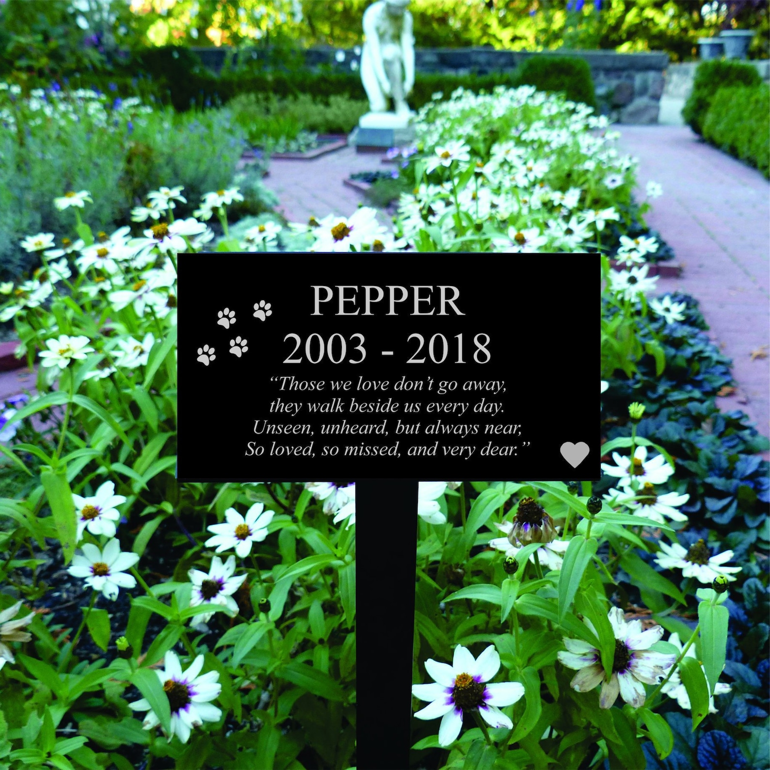 Personalized Dog Grave Marker, Pet Memorial Marker, Dog Memorial Plaque ...