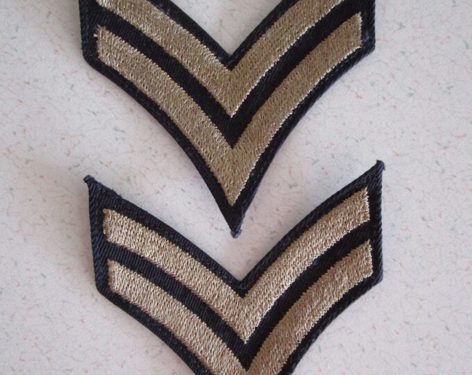 World War Two Army Corporal Chevron Patches (2) - Etsy