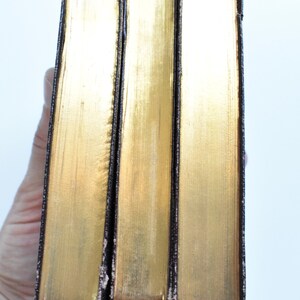 Antique 8 Volume Leather Miniature Handy Volume Shakespeare Set Hamlet ...