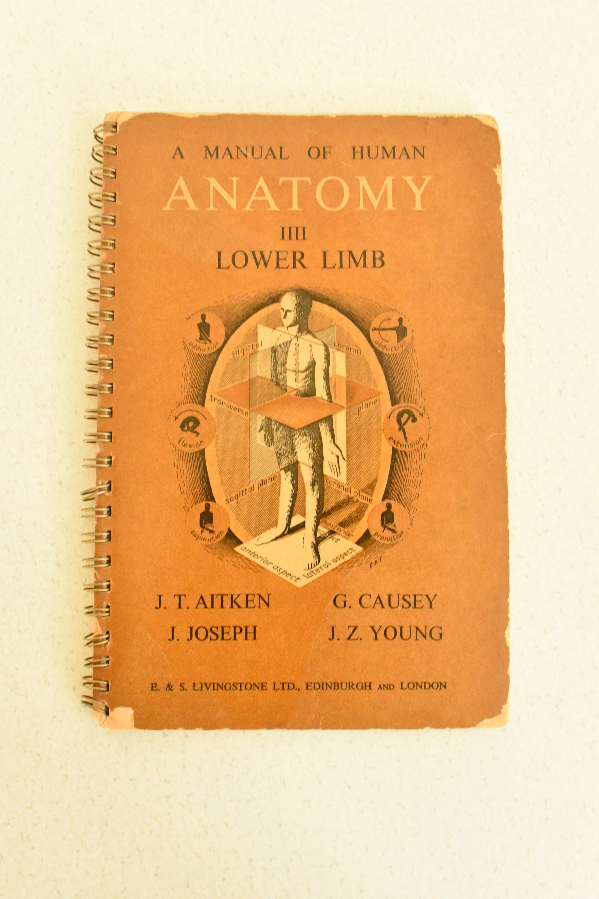 A Manual of Human Anatomy Volume 4 Lower Limb Spiral Bound Vintage ...
