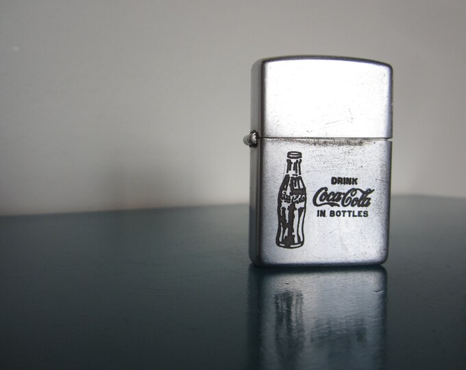 Mid-1950's Coca Cola Advertisement Zippo Lighter - Etsy