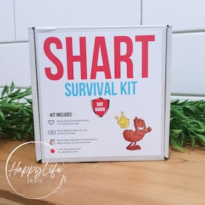 Shart Survival Kit Hilarious Gag Gift, Novelty Prank, White Elephant ...