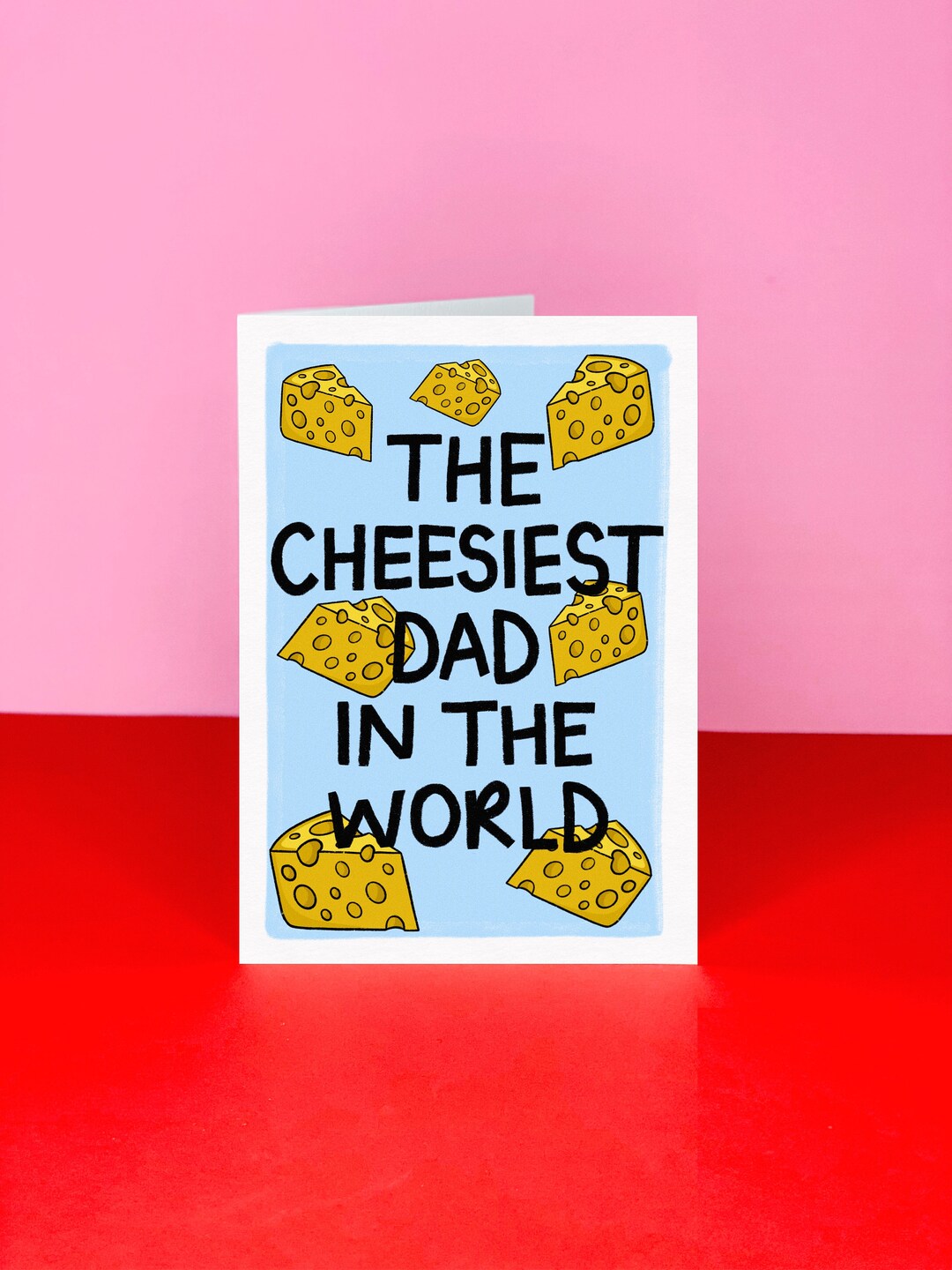 Cheesiest Dad in the World Father's Day Card Card for Cheese Lover Dad ...