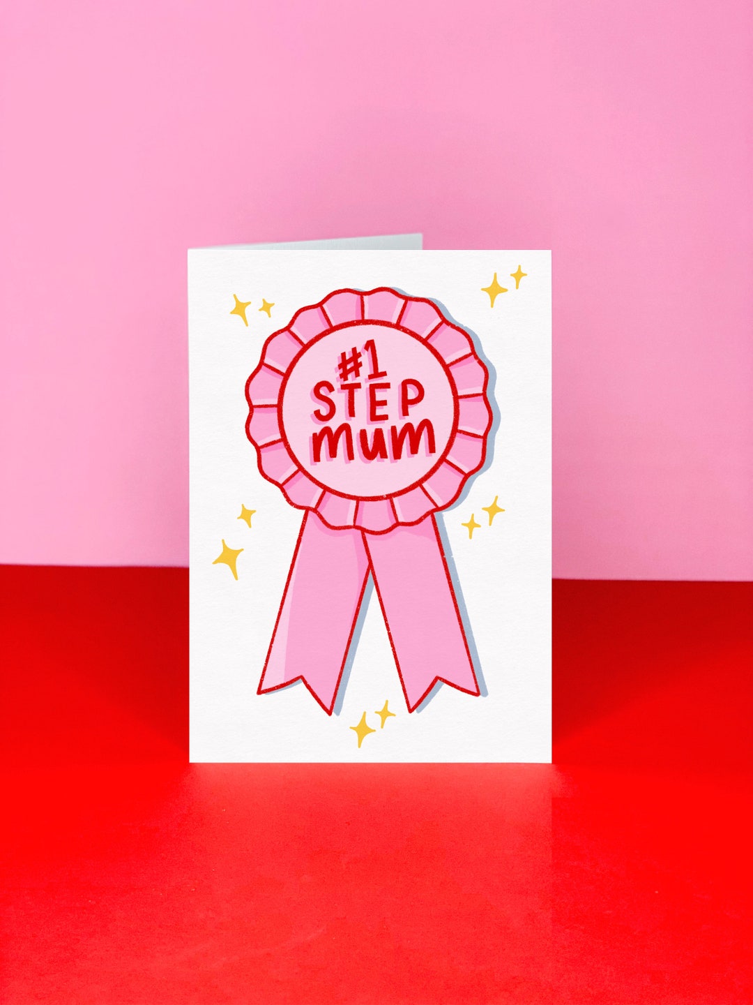Number One Step Mum Mother's Day Card - Card for Step Mam - No1 Step ...