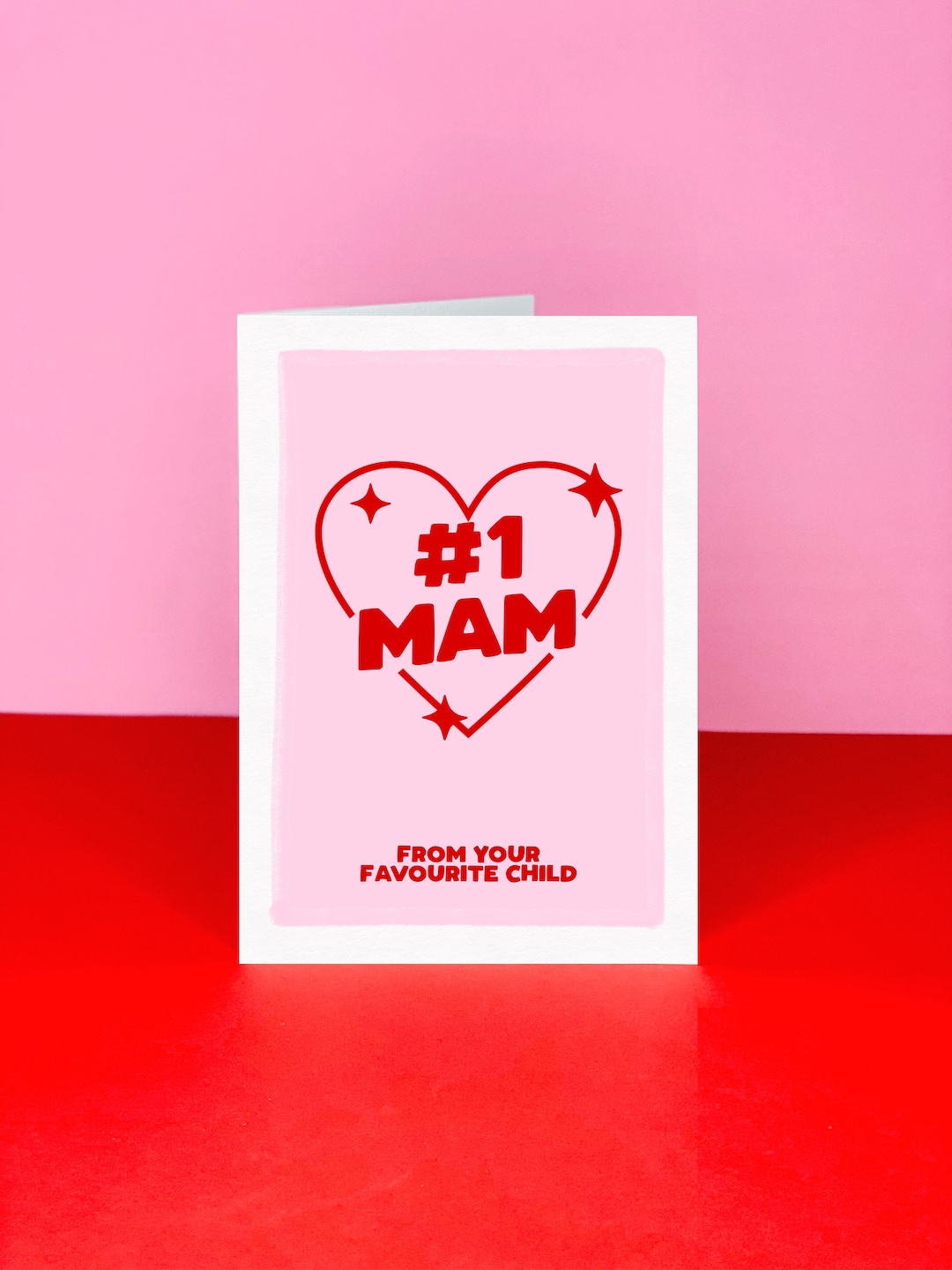 No1 Mam Mother's Day card - Number One Mam Card - Mam card - Mother's ...
