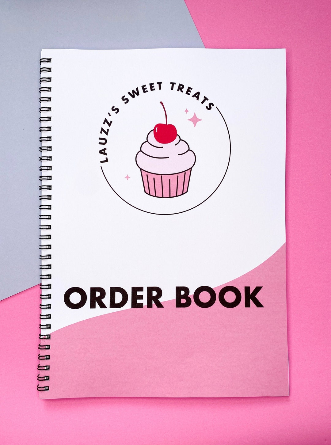 Personalised Order Book A4 Order Book Logo Order Book Instagram Order ...