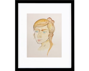 Portrait of a Lady Printable Art 8K Quality Elegant Digital Download ...