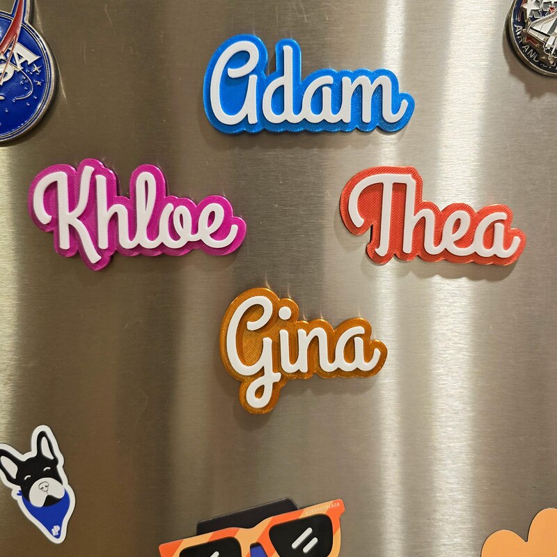 Magnetic Name Tag Kits - Etsy