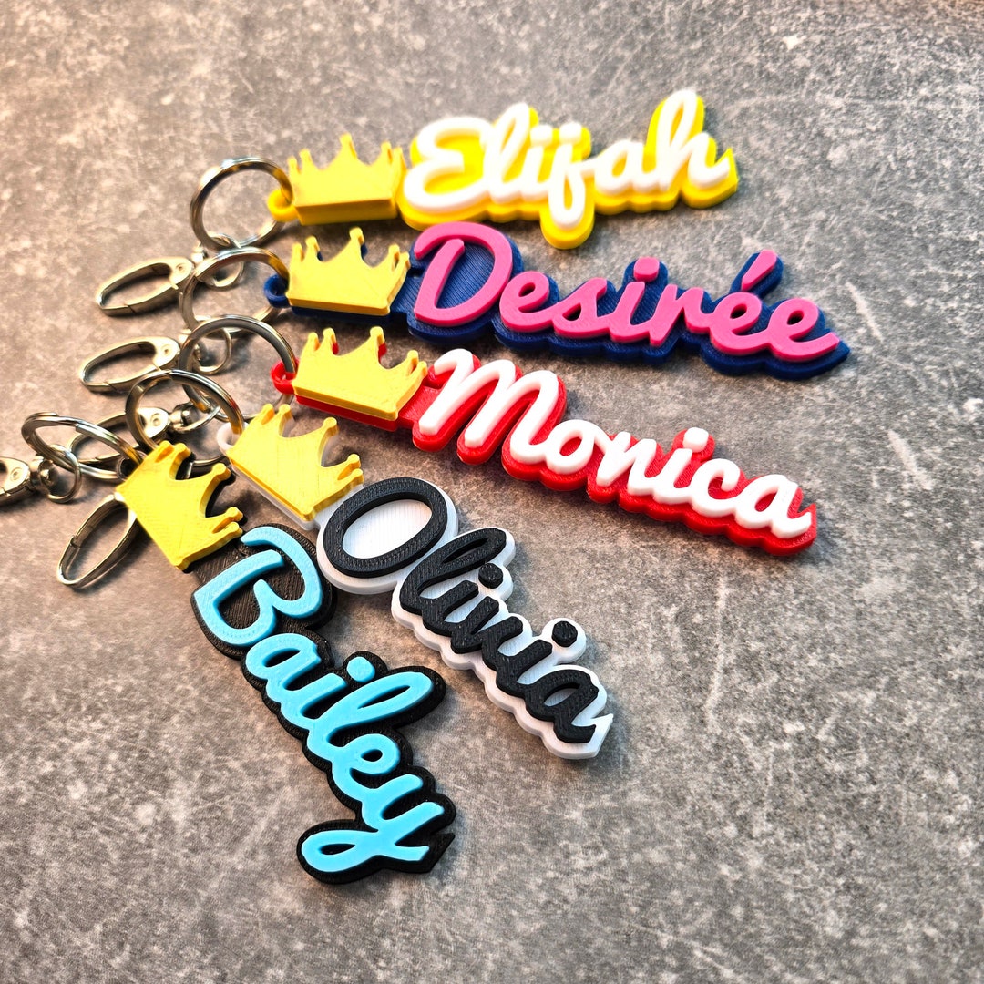 Custom King Queen Gold Crown Name Tags, Beach Bag or Tote, Party Favor ...