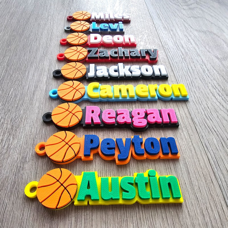 Basketball Keychain - Etsy