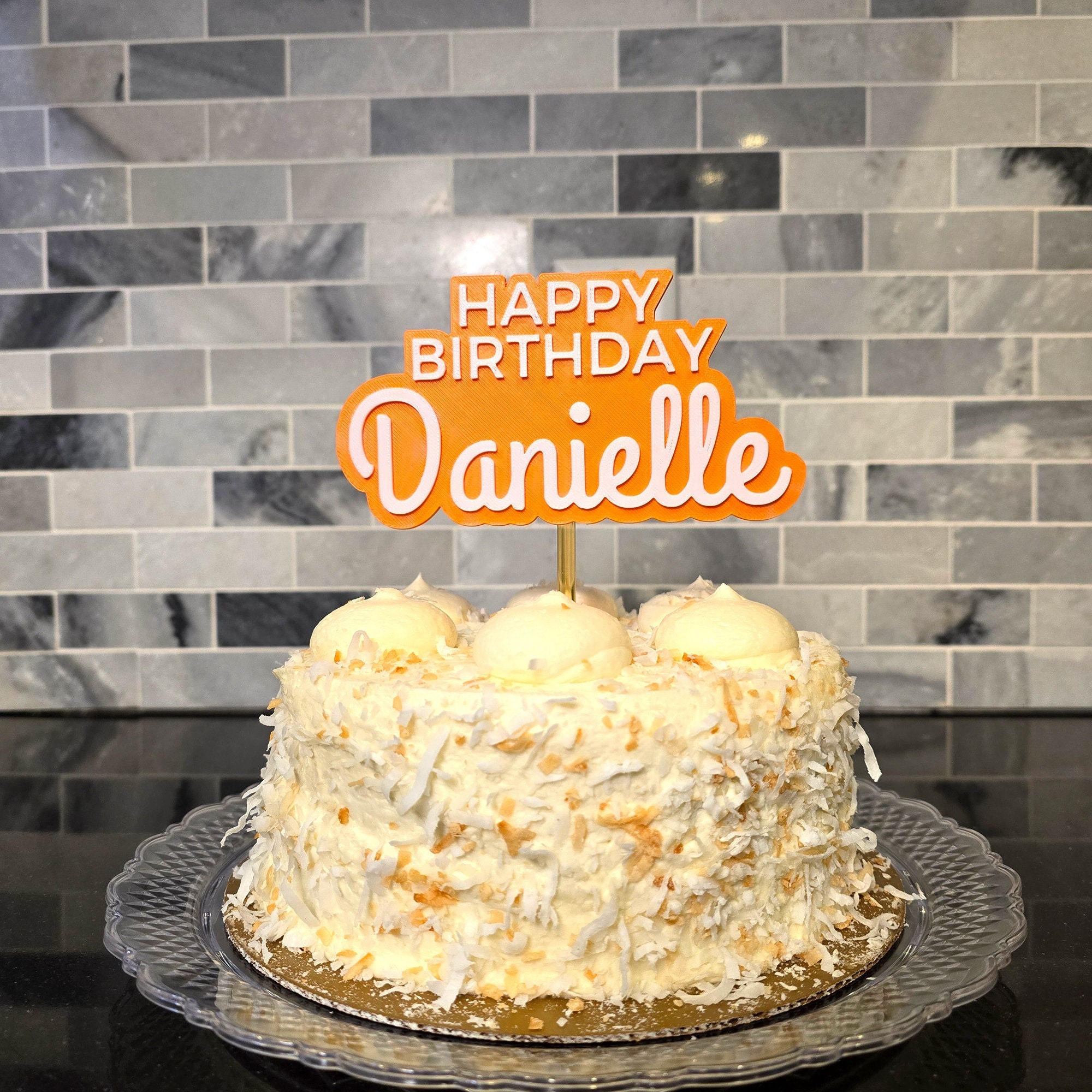 Cake Topper, Custom Cake Topper, Personalized Cake Topper, Cake ...