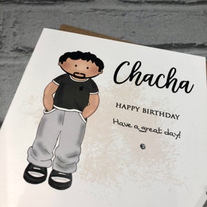 Chacha Birthday Card, Uncle, Brother, Bhai, Desi Card, Indian Greeting ...
