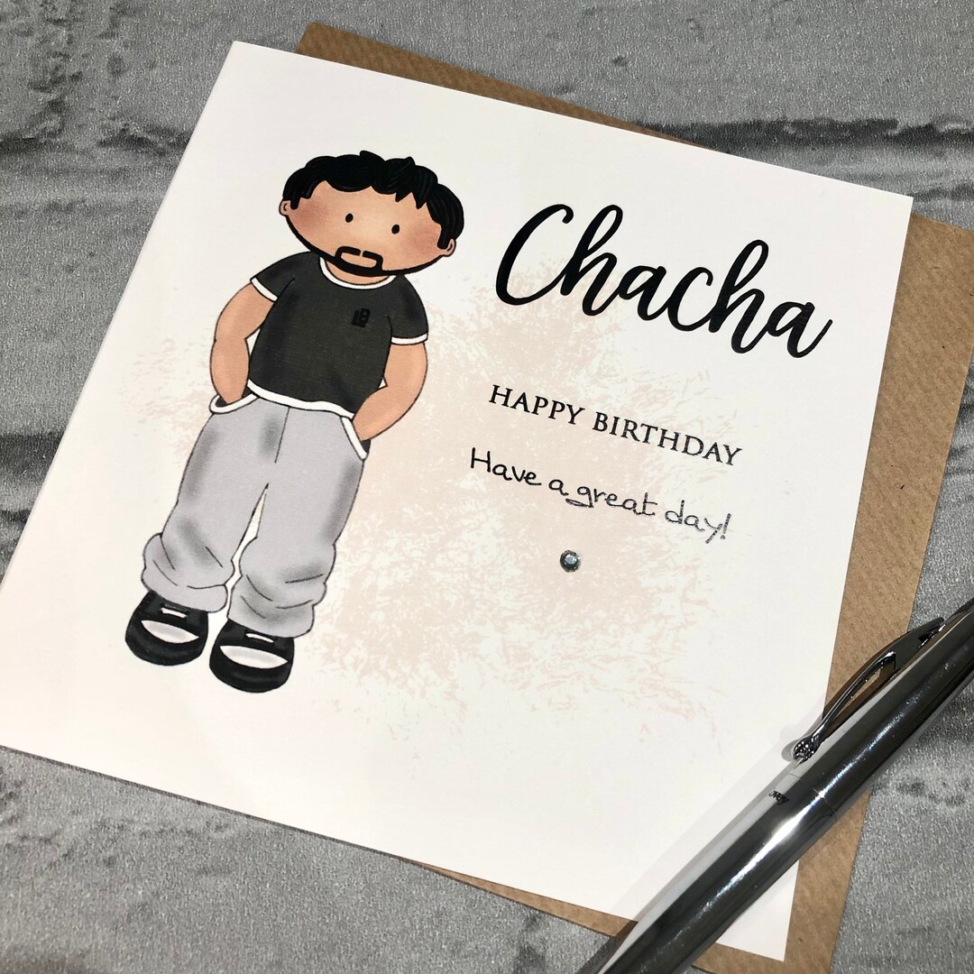 Chacha Birthday Card, Uncle, Brother, Bhai, Desi Card, Indian Greeting ...