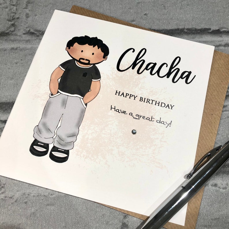 Chacha Birthday Card Uncle Brother Bhai Desi Card Indian - Etsy