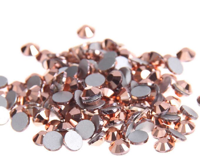 Silver Black Crystal Glass Rhinestones Flatback High - Etsy