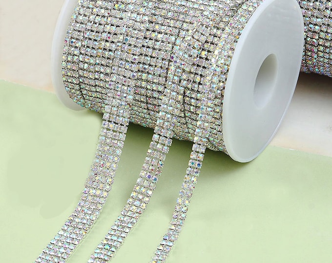 5mm Big Rhinestone Trim Ss20 Crystal Trim Rhinestone - Etsy