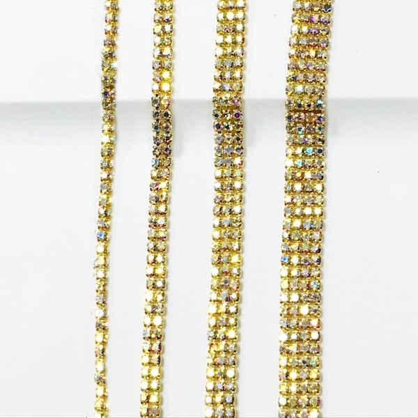 Rhinestone Strip - Etsy