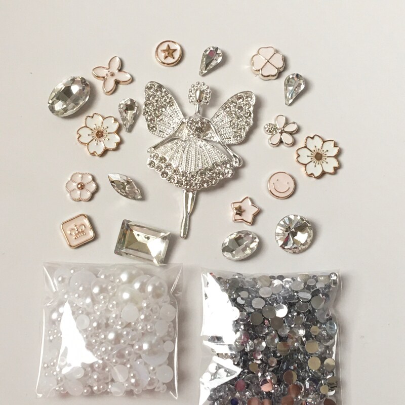 Diy Cell Phone Bling Kits - Etsy
