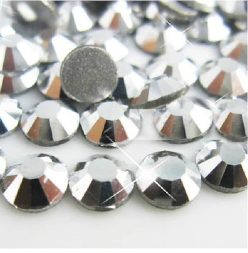 3mm 1000 Pieces / 40 Colors Rhinestones Resin Flatback 14 Fact High ...
