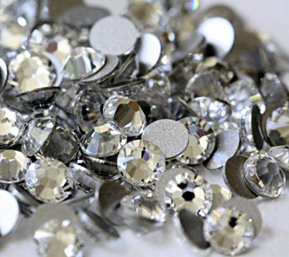 1440 Pcs SS20 Glass Rhinestones Flatback High Quality No - Etsy