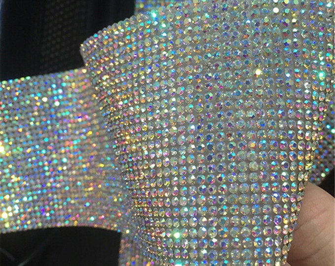 Clear Crystal Glass Rhinestones Sheet Self Adhesive Applique - Etsy