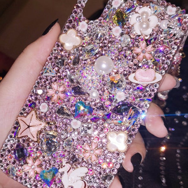 Diy Cell Phone Bling Kits - Etsy