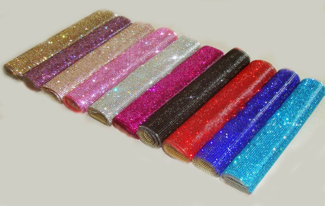 Clear Crystal Glass Rhinestones Sheet Self Adhesive Applique - Etsy