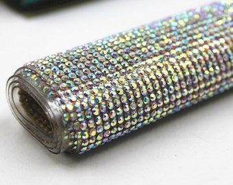 Clear Crystal Glass Rhinestones Sheet Self Adhesive Applique - Etsy