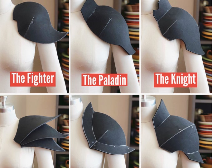 Armor Patterns: Shoulder / Pauldron Pack - Etsy