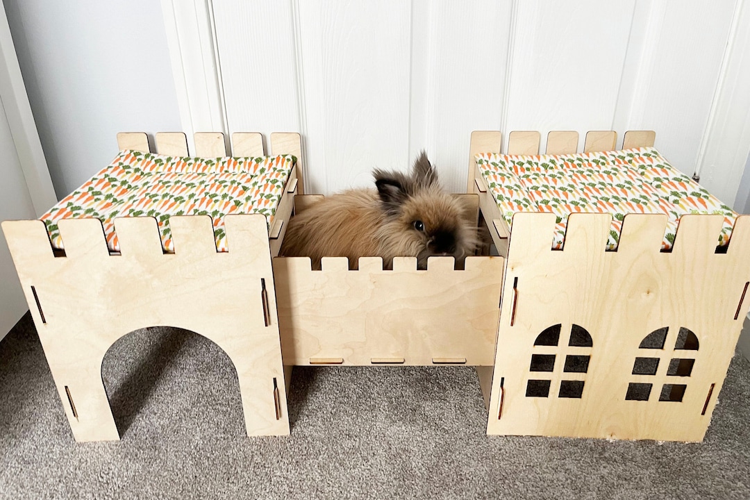 Bunny Castle Pads | Padding for Rabbit Castles and Bridges - Etsy