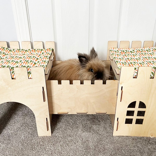 Bunny Castle - Etsy