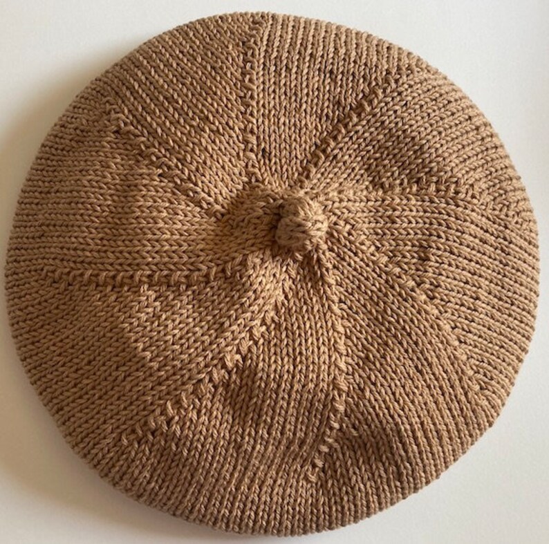 Beret - Hand-knit - Colors - Etsy