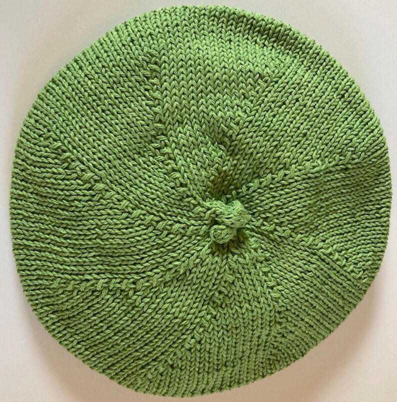 Beret - Hand-knit - Colors - Etsy