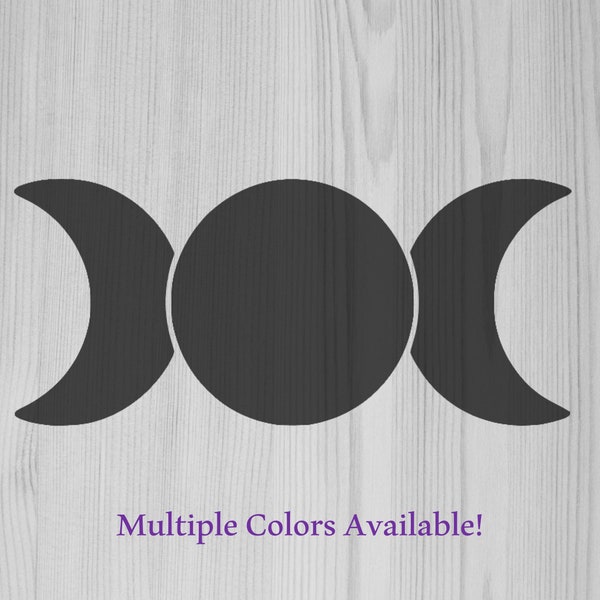 Triple Moon Svg - Etsy