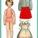 Polly Cut Out Doll - Etsy