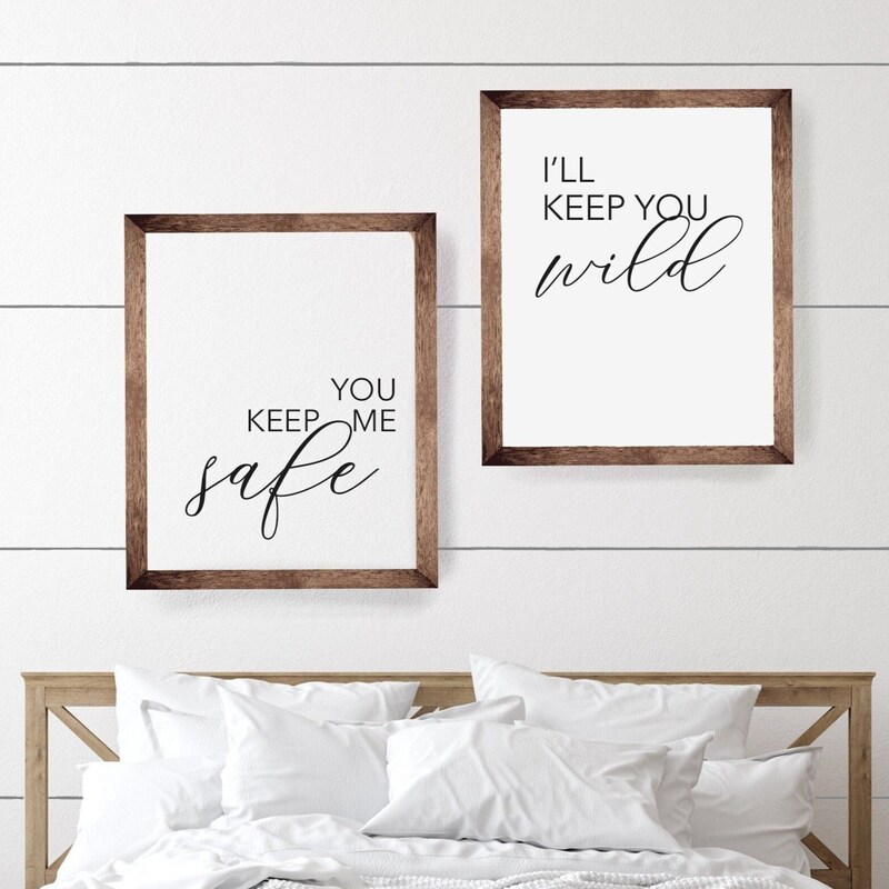 Signs for Above Bed - Etsy