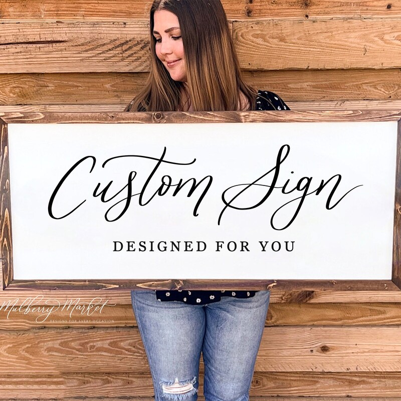 Personalized Sign - Etsy